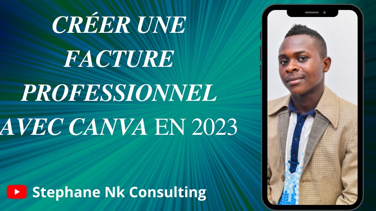Créer une facture pro avec Canva en 2023 - YouTube