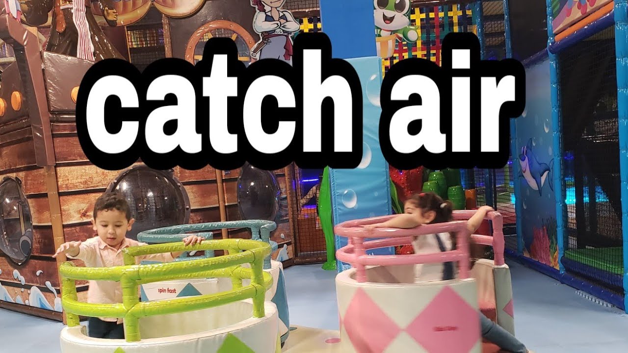 Catch air all you can play challenge family and games part 1 - YouTube