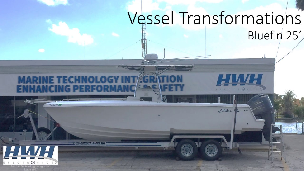 Vessel Transformations E5: 25' Bluefin: RetroFit - YouTube