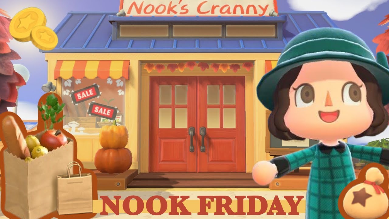 Going shopping during the Nook Friday Sale in ACNH! | Animal Crossing ...