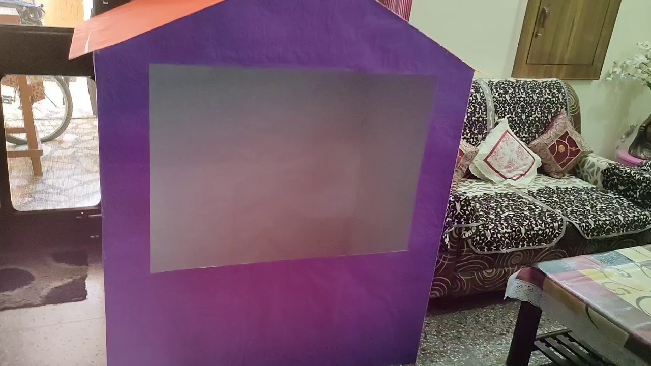 Hut 1 (big size)Made with Cardboard - YouTube