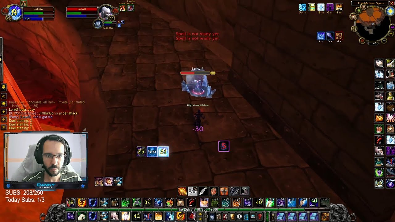Full T2 Geared Mage is Scary! | Classic PvP - YouTube