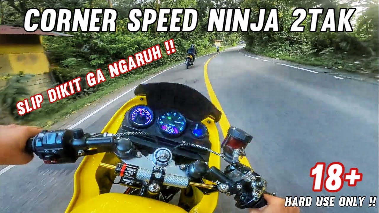 Ninja SSR vs Ninja SS! Pertarungan Sengit di Tikungan Lintas Sumatera #2stroke #motovlog - YouTube