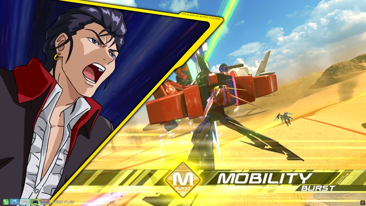 Shagia Frost Gundam Virsago Chest Break Arcade mode: Mobile Suit Gundam ...
