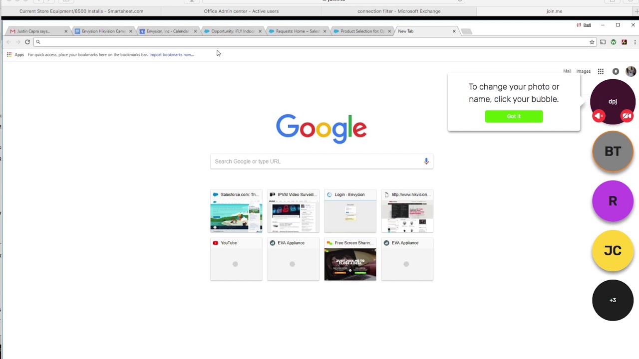 Envysion Camera Login