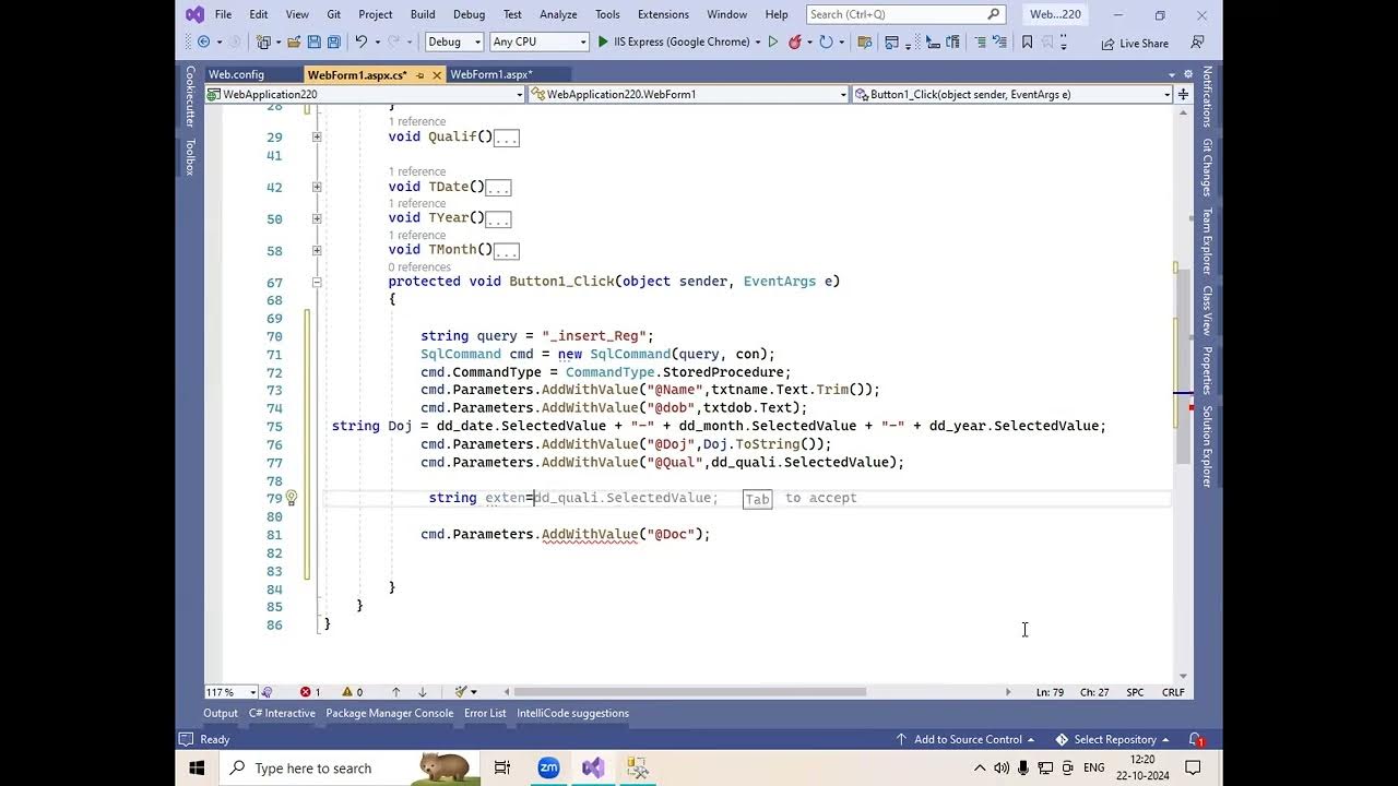 Asp.net day 9#asp.net #youtubeshorts #subquery #computerscience #dotnet #programming#C - YouTube