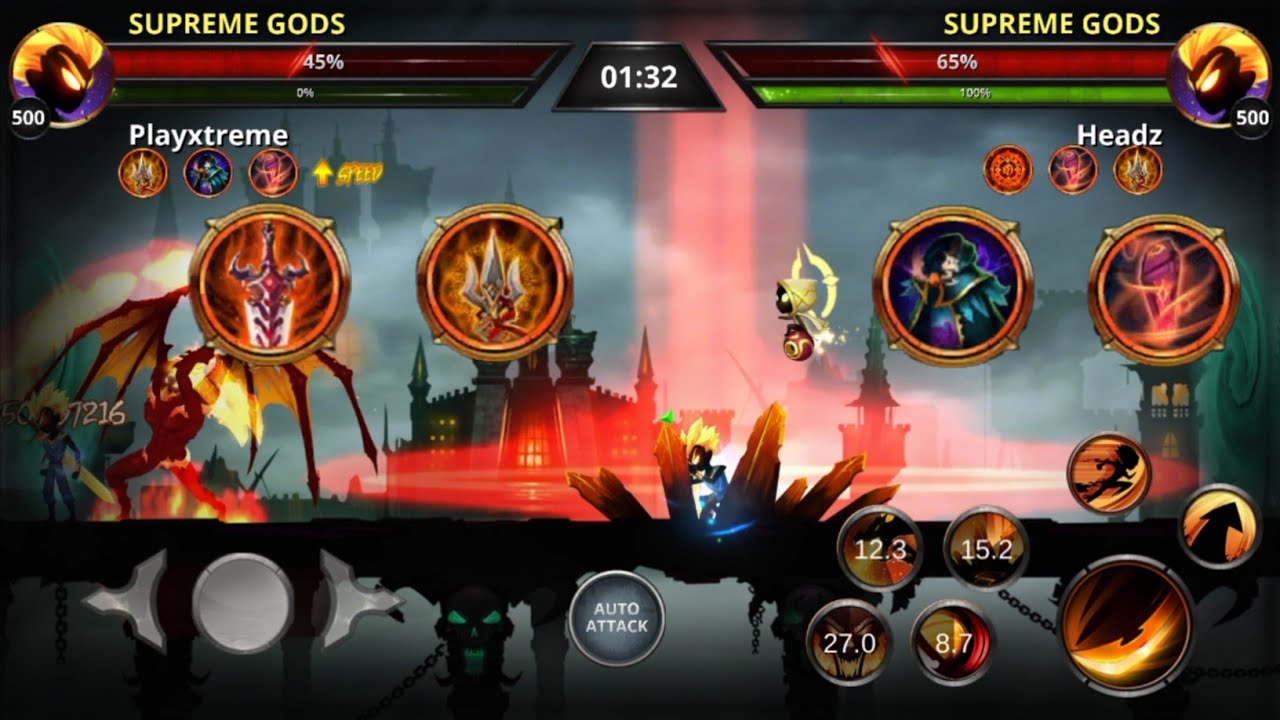 Stickman Legends Max Level Shido With Ancient Accessories!!! - YouTube