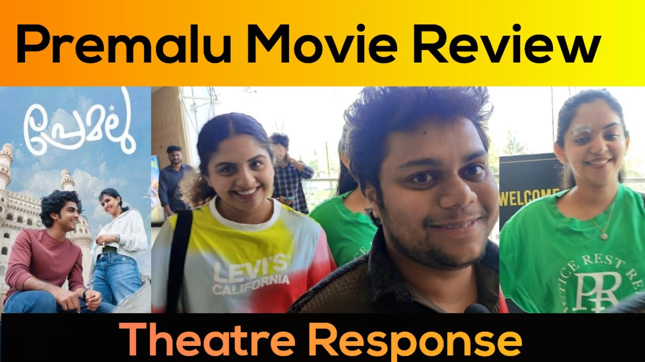 Premalu Movie Review l Theatre Response l Public Response l Naslen l ...