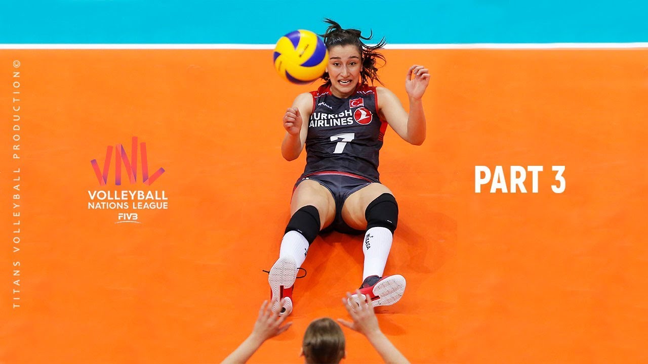 Best Women's Crazy Volleyball Actions - Part 4 | VNL 2018 (archive ...
