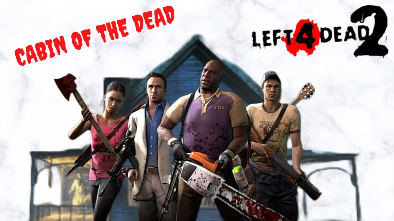 Trying To Survive In A Haunted Cabin W/ The Gang | Left 4 Dead 2 Videos ...