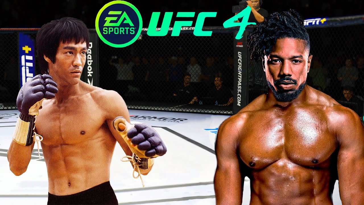 UFC4 Bruce Lee vs Killmonger EA Sports UFC 4 - Epic Fight - YouTube