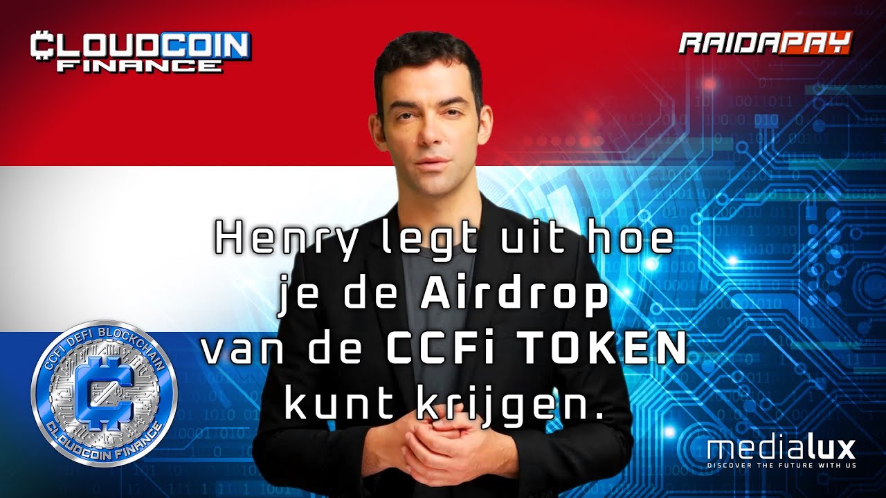 Henry legt uit hoe je de airdrop van de CCFi Token kunt krijgen: - YouTube