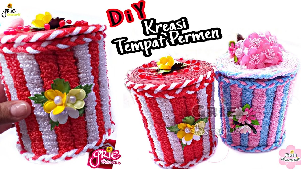 Ide Kreatif Kreasi Tempat Permen - Kreasi Tempat Permen Dari Stik Es ...