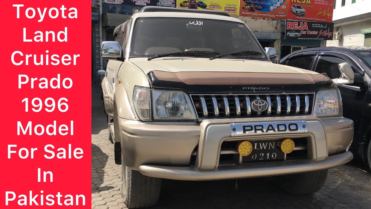 Toyota Land Cruiser Prado 1996 Model For Sale In Pakistan - YouTube