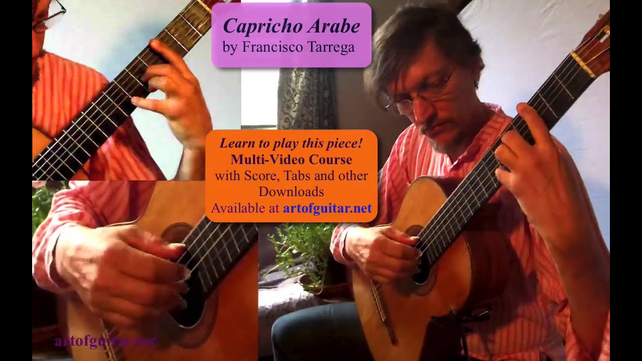 Capricho Arabe, by Francisco Tarrega - YouTube