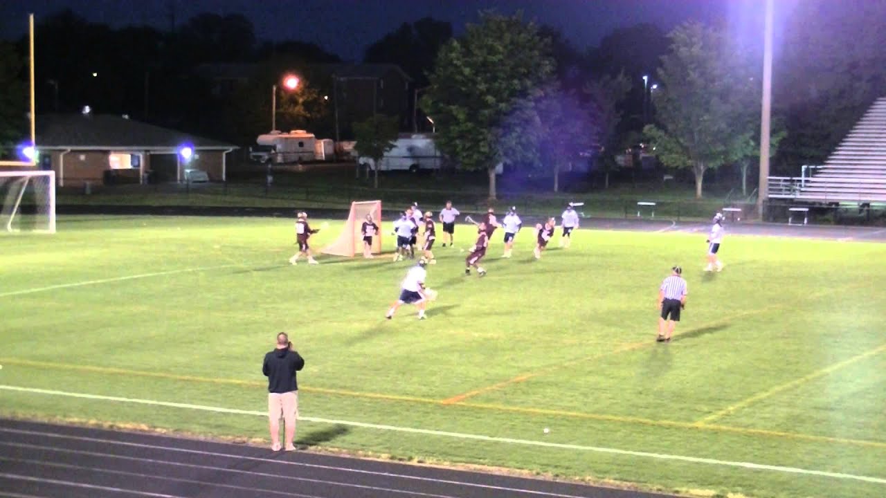 Hunter LeClair 5-14-15 Goalie Highlights vs Osbourn HS Varsity Lacrosse ...