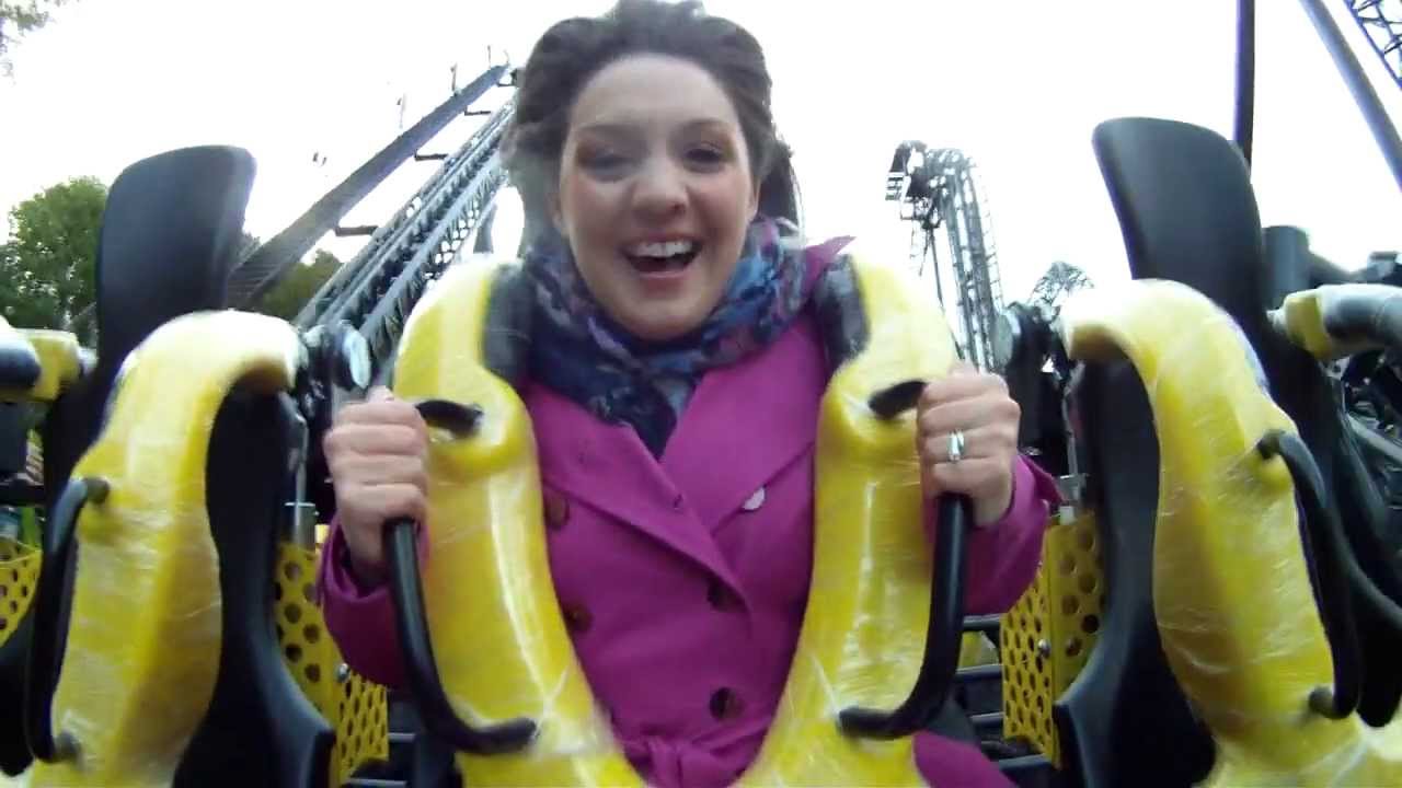 First Rider On The Smiler | Alton Towers Resort - YouTube