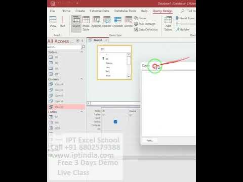 CALCULATE % in MS ACCESS Query #SHORTS - YouTube