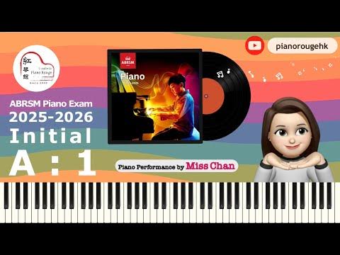ABRSM 2025-2026 Piano Exam Pieces Initial Grade A:1 Gopak by Alan Haughton - YouTube