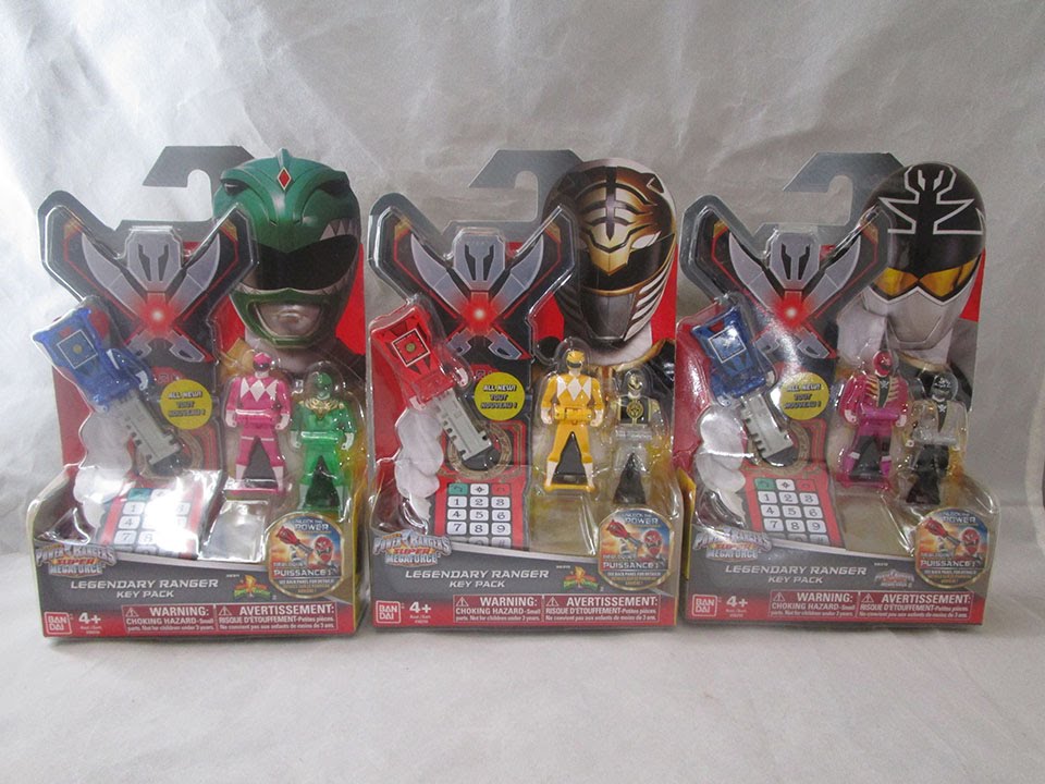 Power Rangers Super Megaforce Sixth Ranger Keys