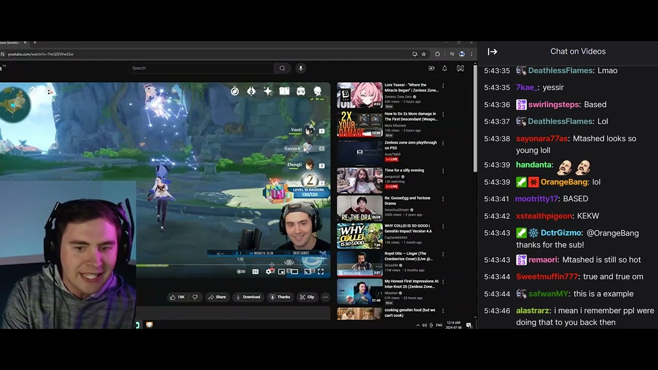 Mtashed (side) vs Tectone on Hex Juice drama - YouTube