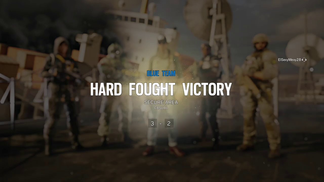 Here are some more round ending clips in rainbow six siege enjoy - YouTube