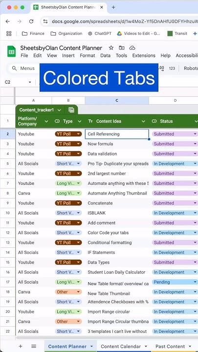 Color coding your tabs is a great way to identify which tabs to use and ...