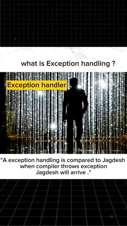What is Exception Handling? 🤔#programmingmemes #funny #codingmemes ...