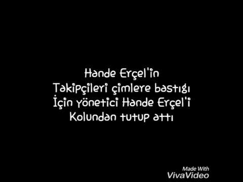 Hande Erçel Fanlarını Korudu