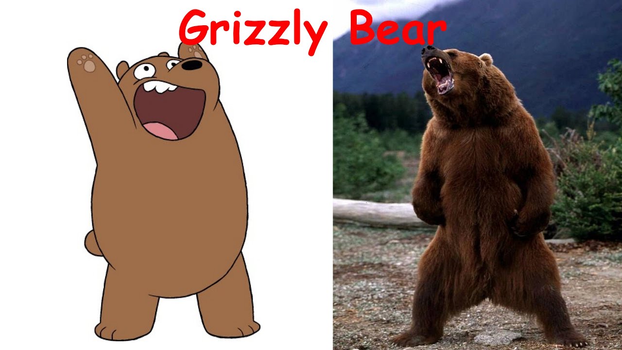 We Bare Bears in Real Life - YouTube