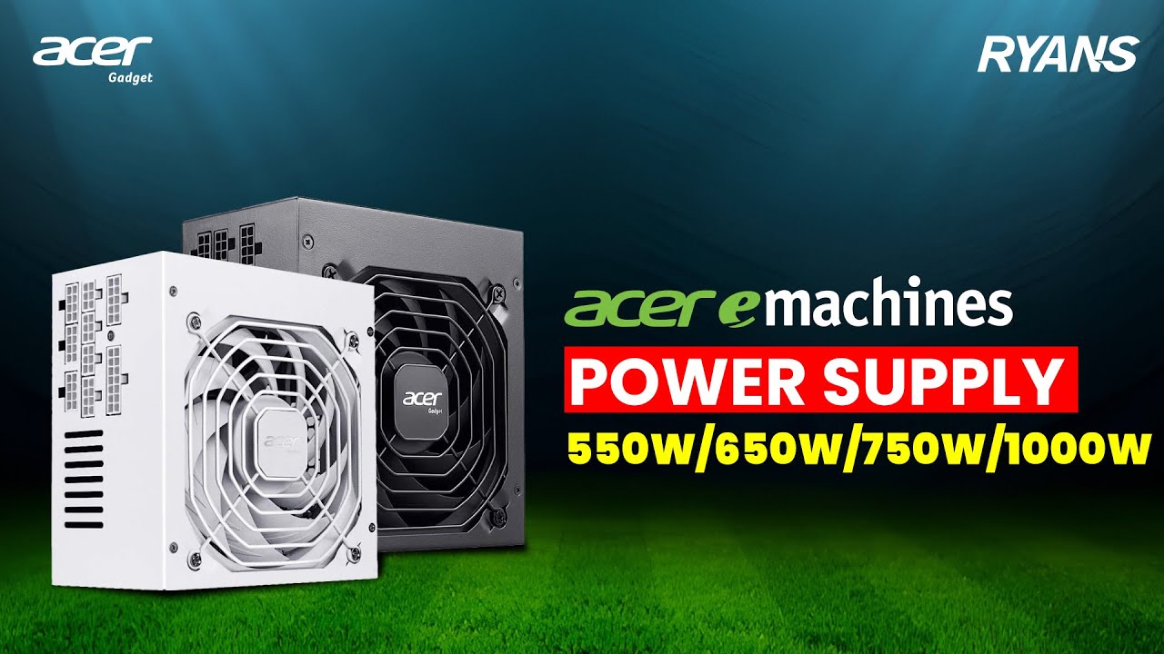 Acer eMachines Power Supply series #acer #powersupply #eMachines - YouTube