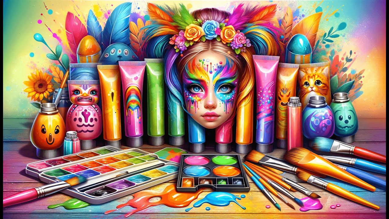 🎨 Maydear Face and Body Paint Set | Best Face Paint Tubes 🎨 - YouTube