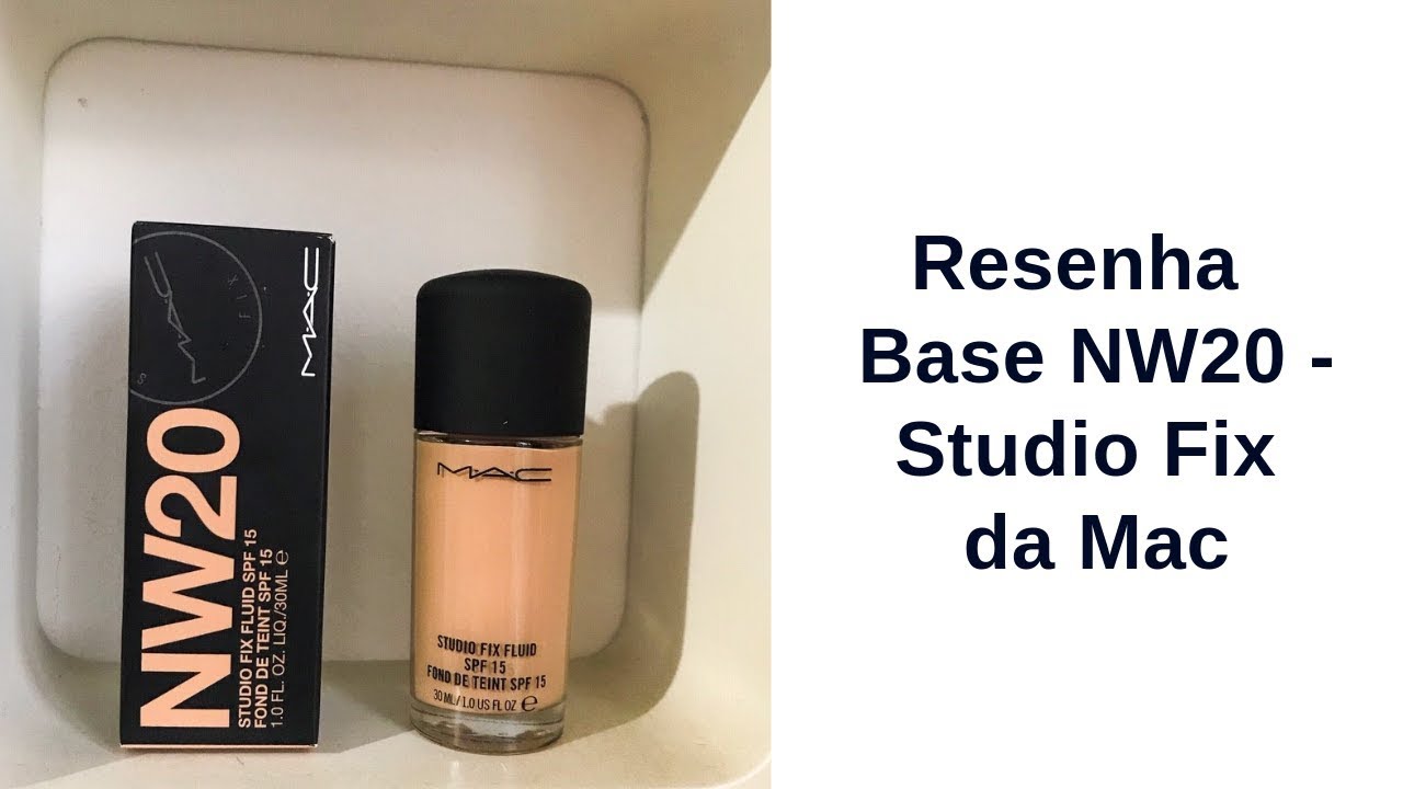 Resenha da Base NW 20 - Studio Fix da Mac - YouTube