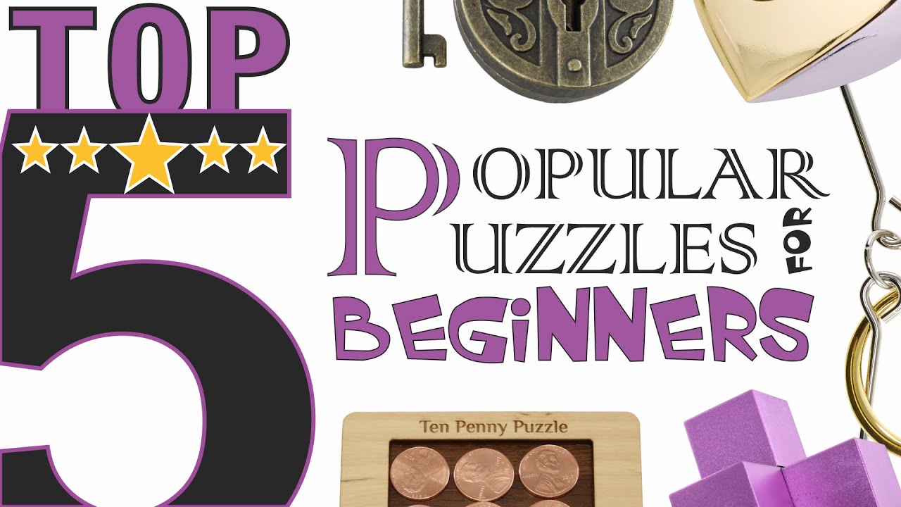 Top 5 Popular Puzzles for Beginners - YouTube
