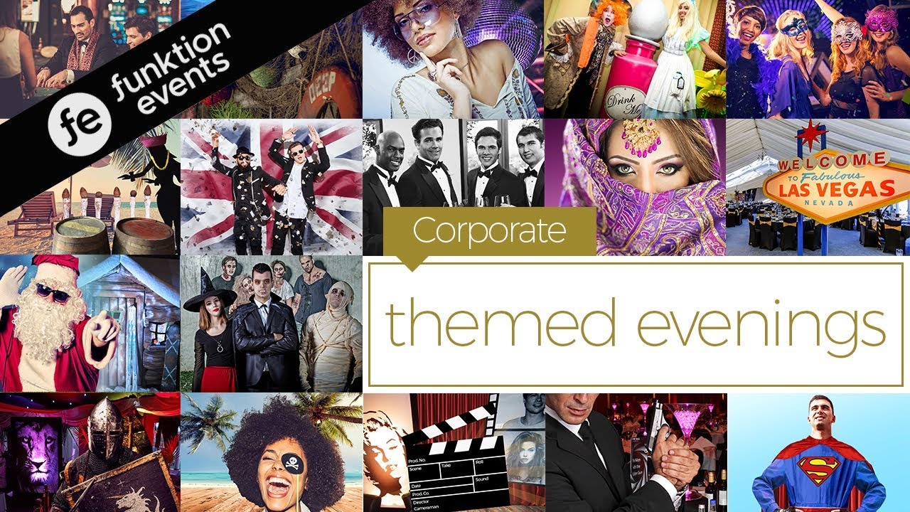 THEMED EVENINGS FOR PARTIES & CORPORATE EVENTS | 15+ Fun Event Themes ...