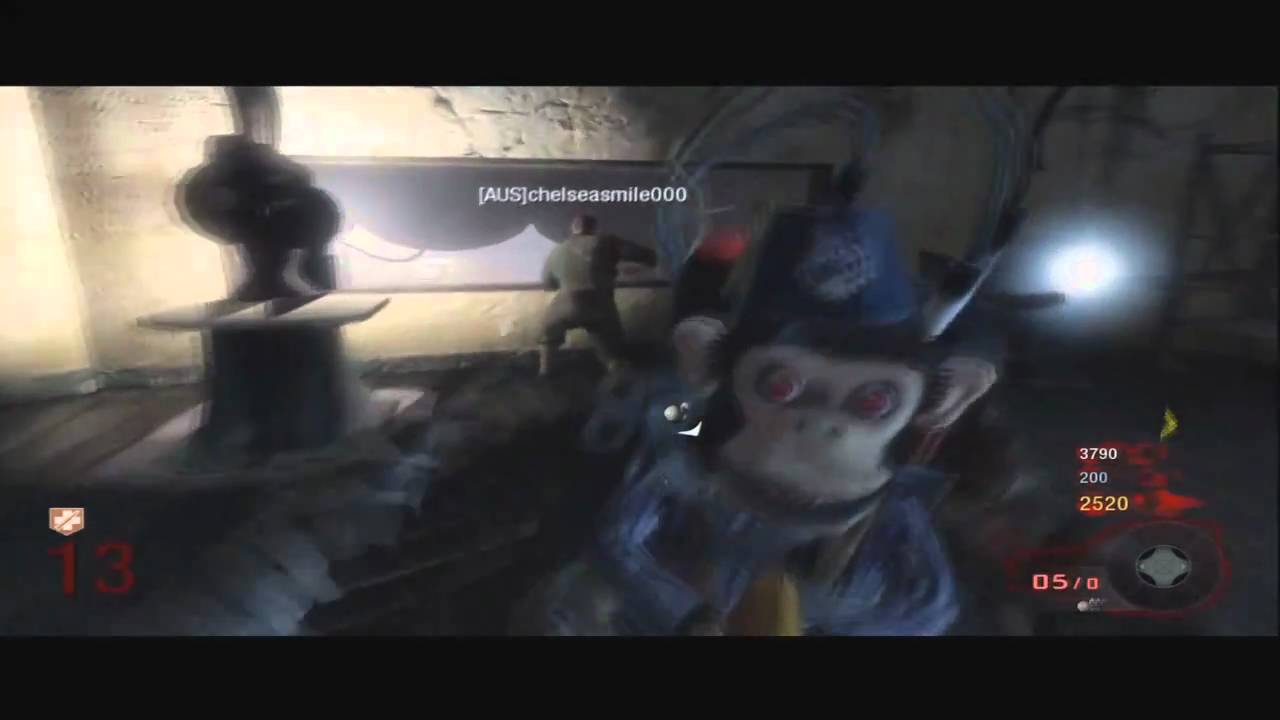 Call Of Duty Black Ops Zombie : Unlimited Monkey Glitch [Patched] - YouTube