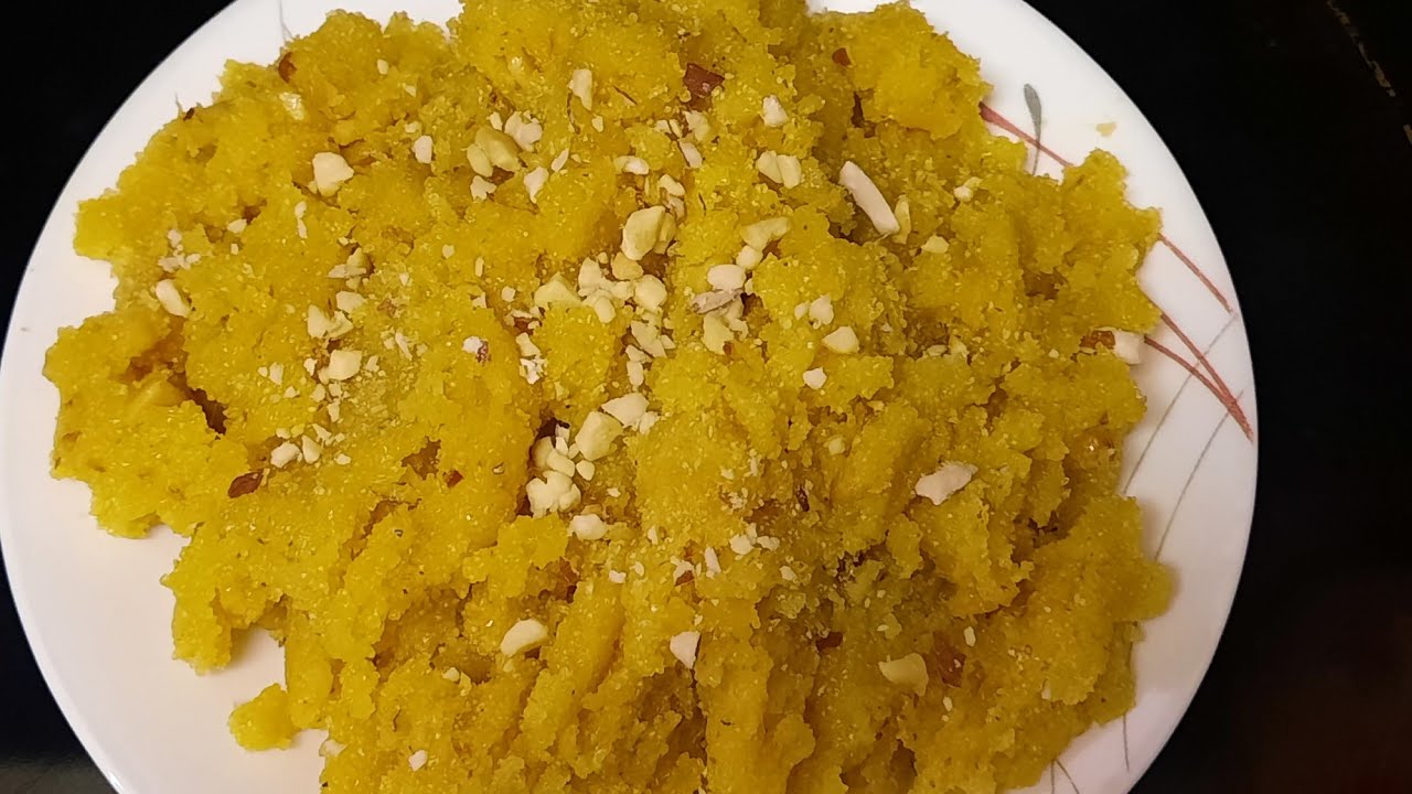 Mango sheera recipe | How to make mango sheera | Mango sooji halwa ...