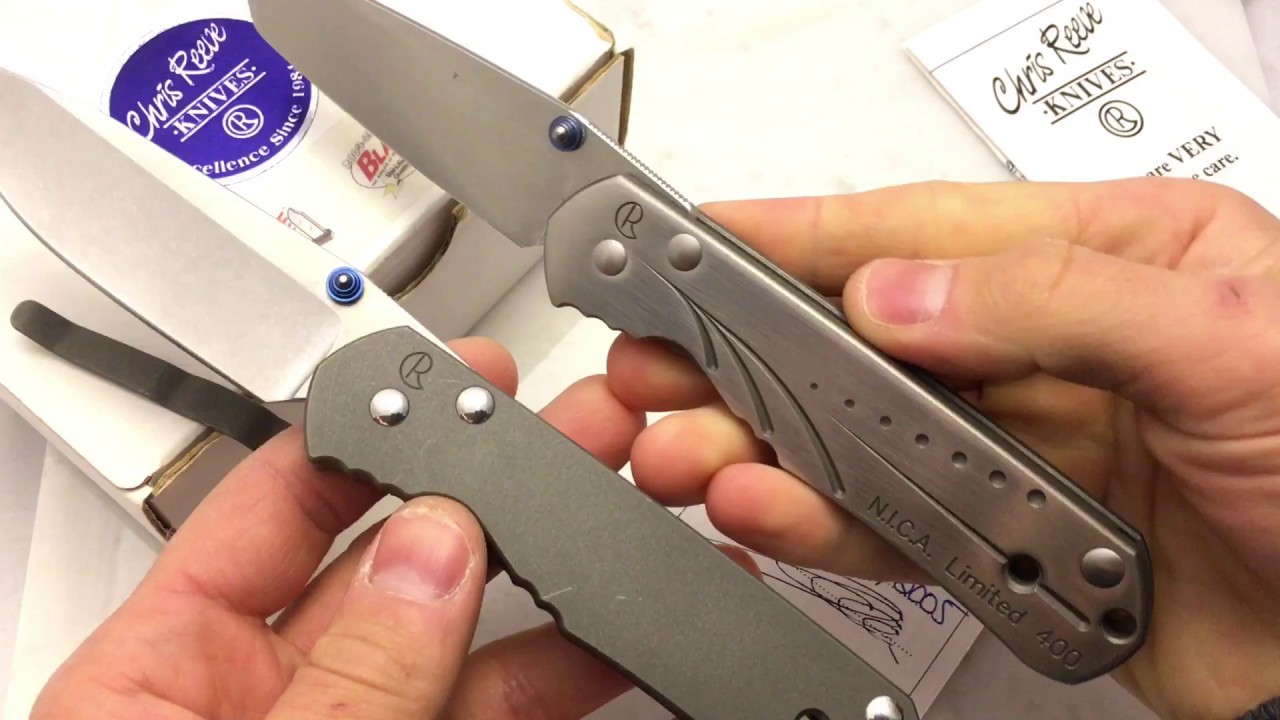 Chris Reeve Knives - A New-To-Me Large Sebenza Regular - YouTube