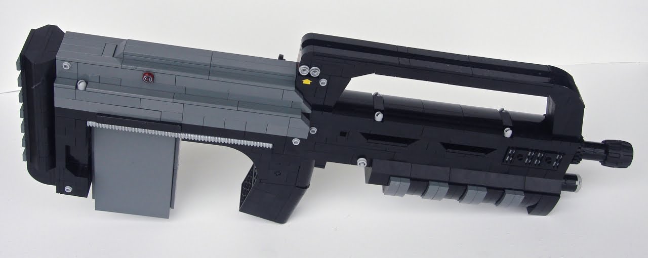 LEGO Halo 🔹 LEGO MA5K Carbine - YouTube