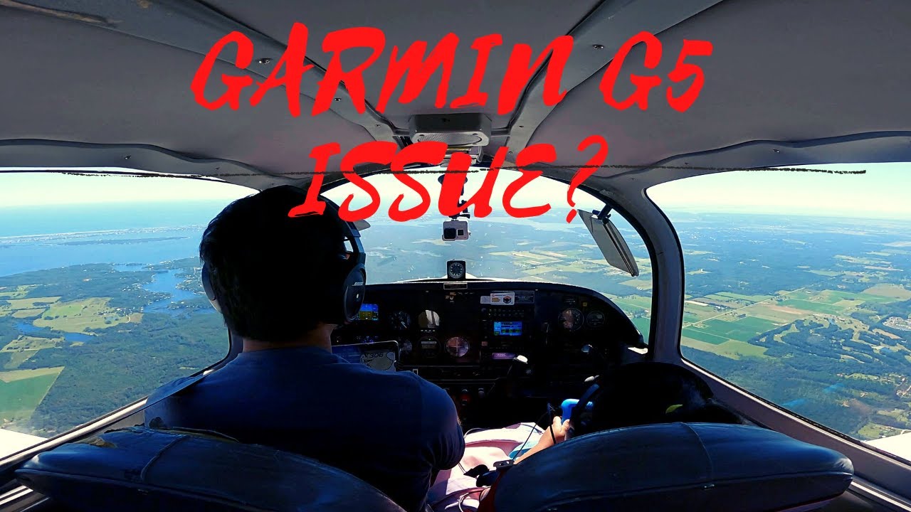 Flying to Orange Beach (KJKA) in Grumman Tiger Garmin G5 Failure over ...