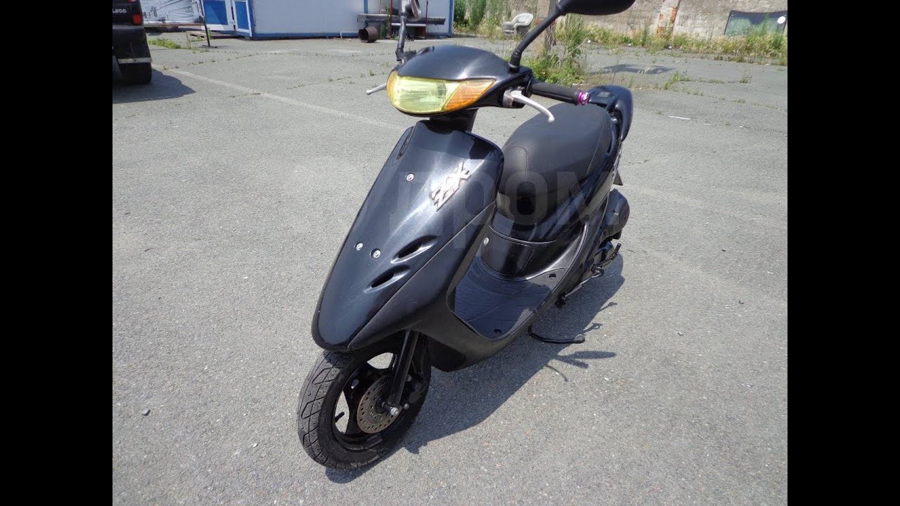 Honda Dio ZX AF35 спортивная версия - YouTube