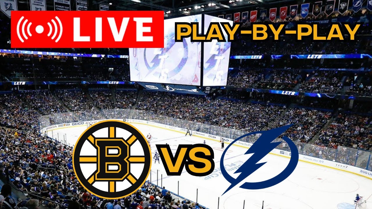 LIVE: Boston Bruins VS Tampa Bay Lightning Commentary/Scoreboard! # ...