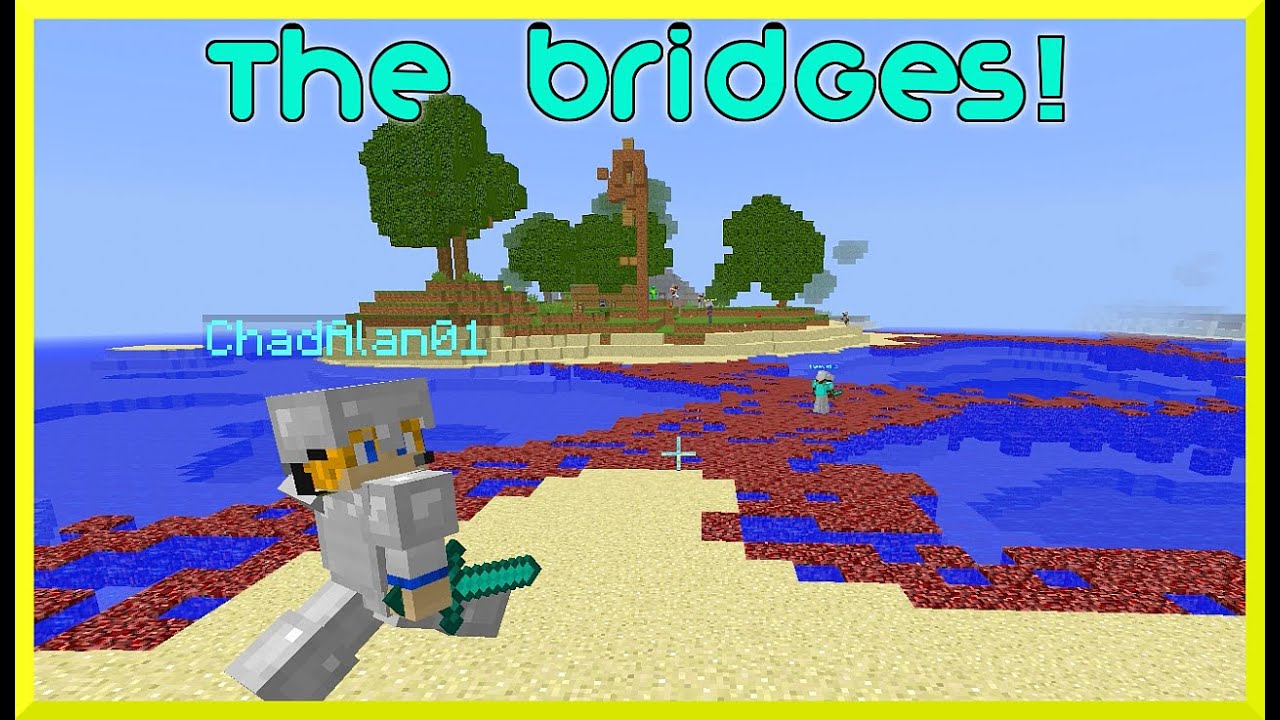 Minecraft Monday EP70 - Epic Intense Bridges GamePlay with Gamer Chad ...