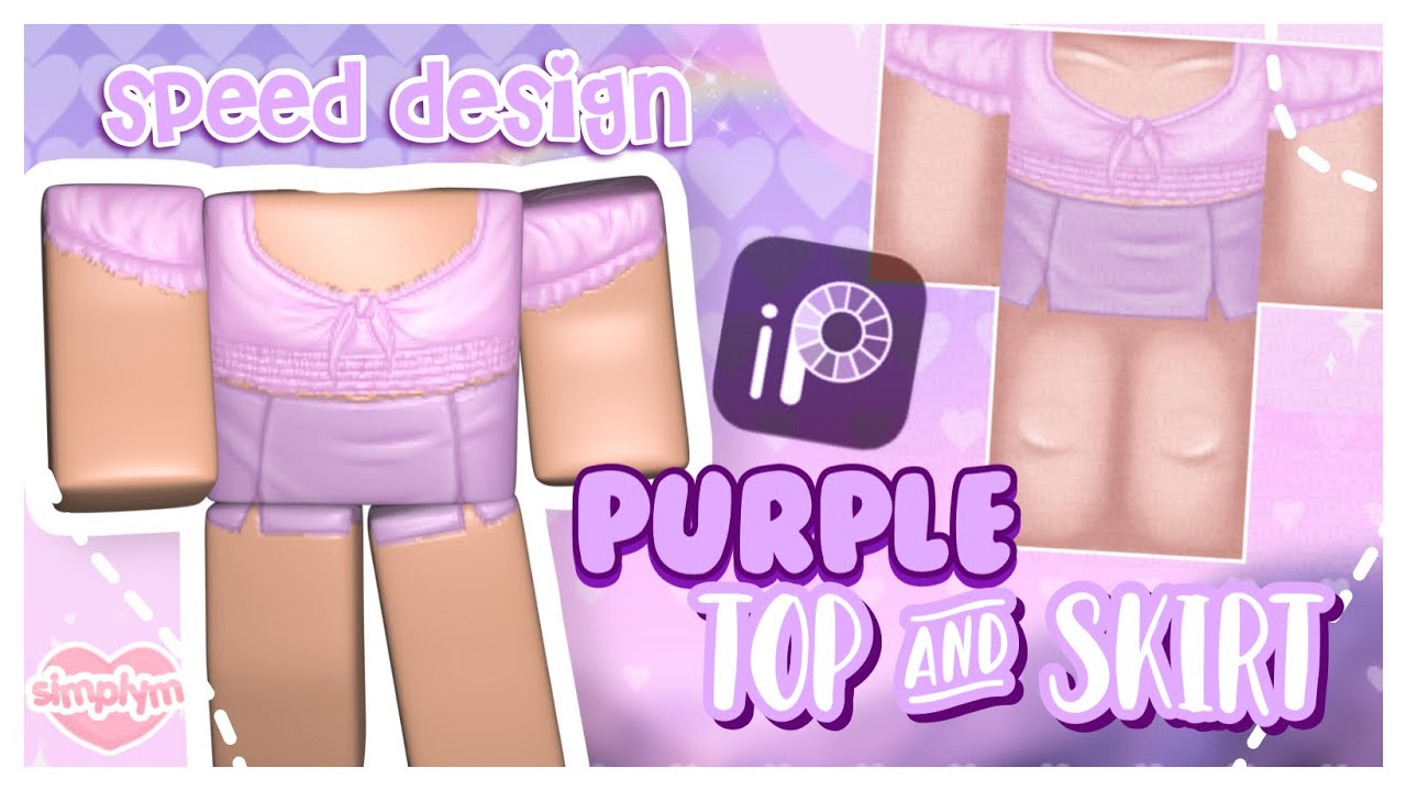 Roblox Mobile Speed Design IbisPaint X Purple Top And Skirt Simplym roblox-mobile-speed-design-ibispaint-x-purple-top-and-skirt-simplym