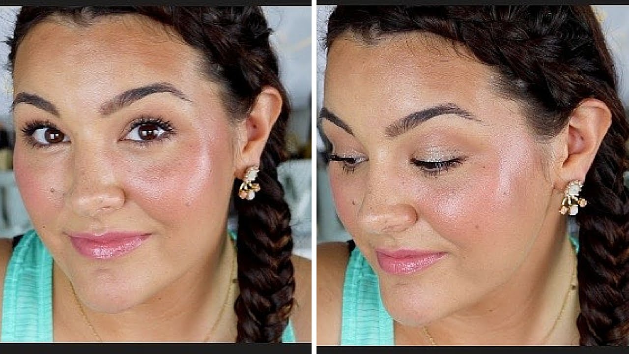 Glowing Skin Makeup Tutorial Beachy Look Deux Bella Youtube