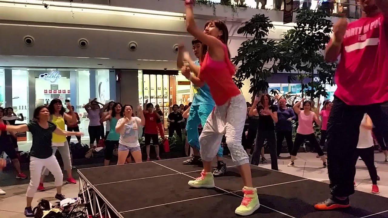 Zumba ® Fitness lead by Our guest Cyndi Chua - YouTube