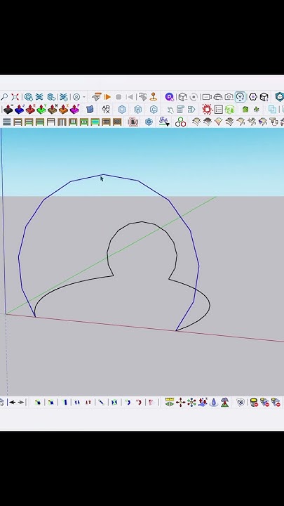 create complex model IN SKETCHUP / sketchup tutorial ADVANCE - YouTube