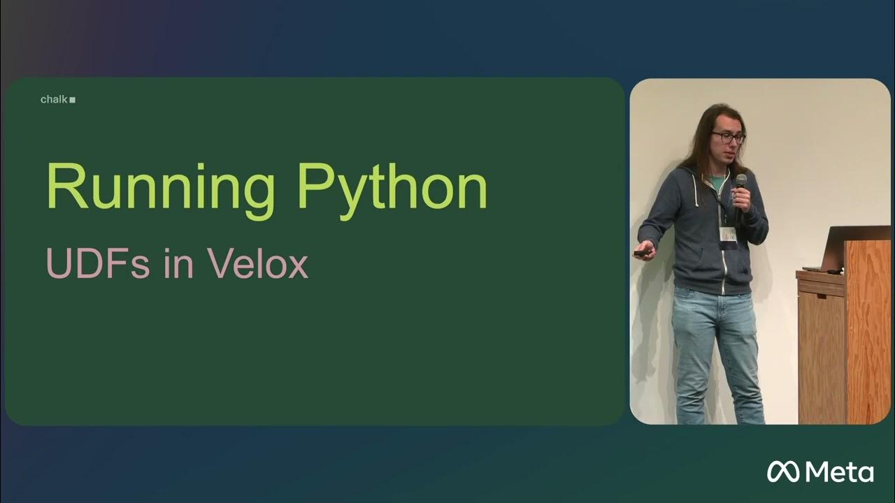 Real time ML: Accelerating Velox & Python for inference 10ms at scale - Nathan Fenner, Chalk ...