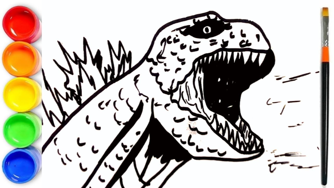 How to draw Shin Godzilla | Shin Godzilla | Step By Step Drawing - YouTube