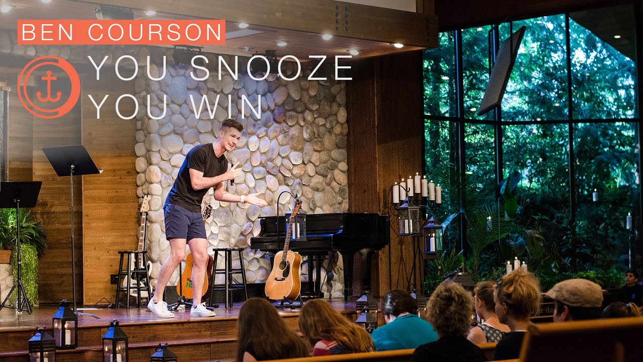 You Snooze, You Win - Sermon By Ben Courson - YouTube